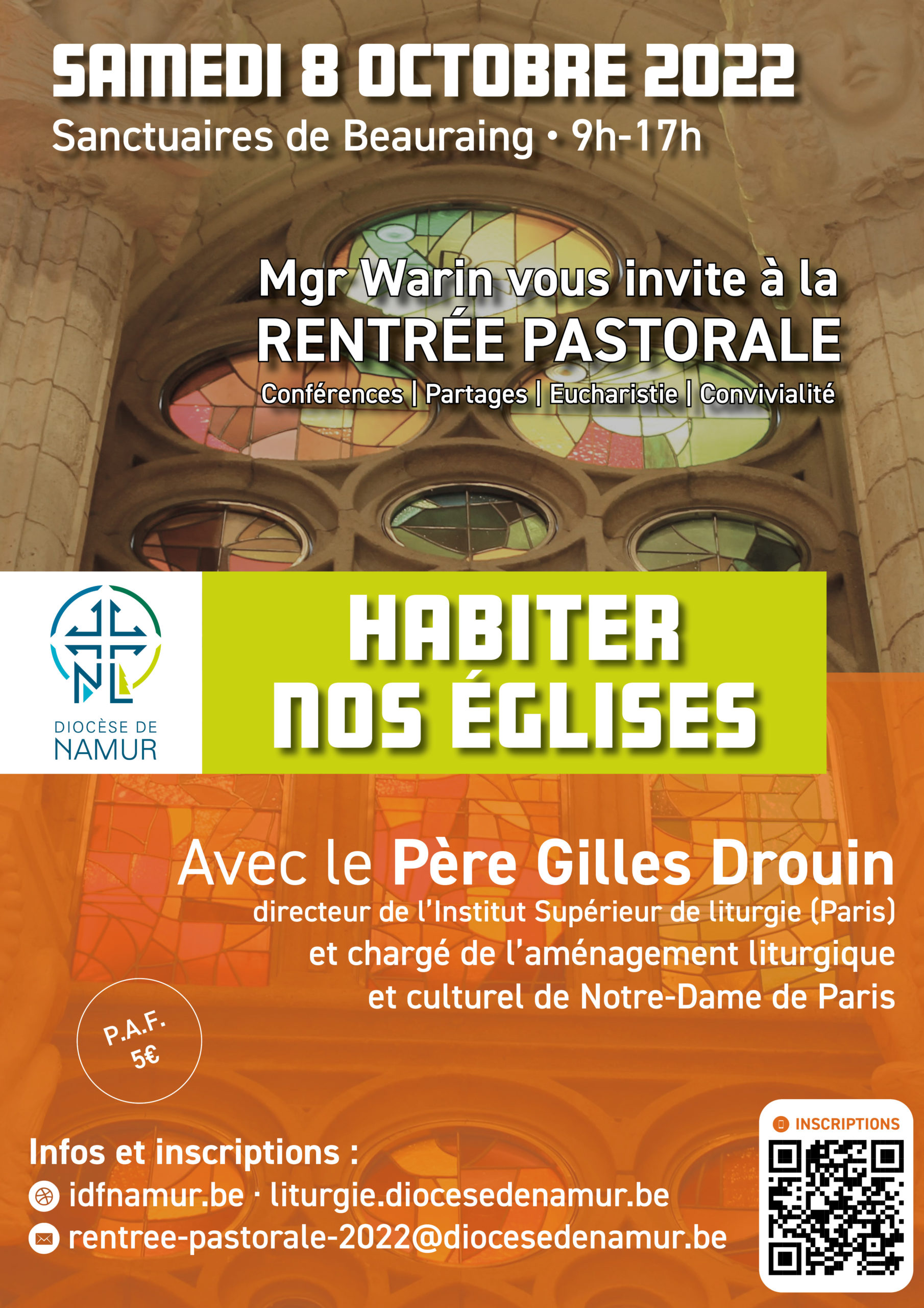 Rentrée pastorale : « Habiter nos églises » | Service de pastorale ...